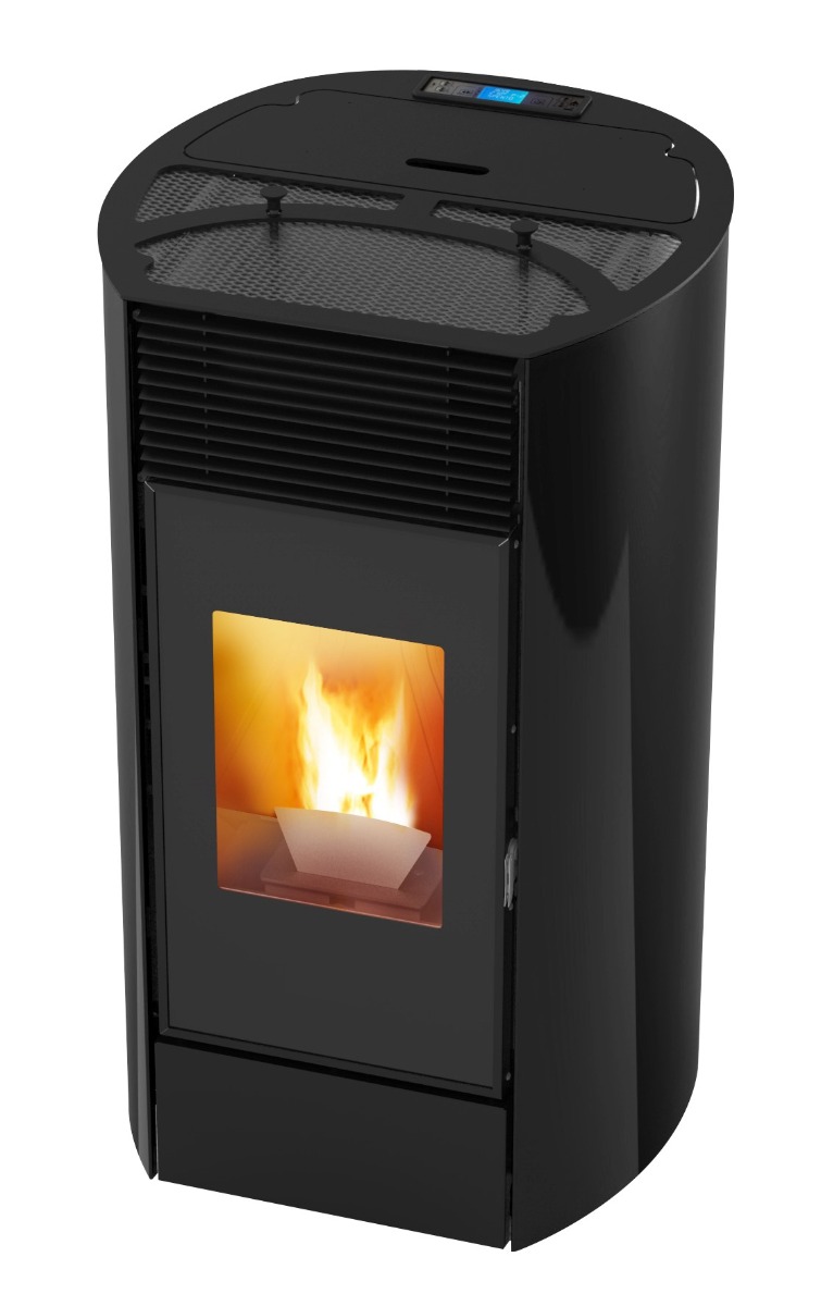 Gesloten pelletkachel werking | BlueSolid